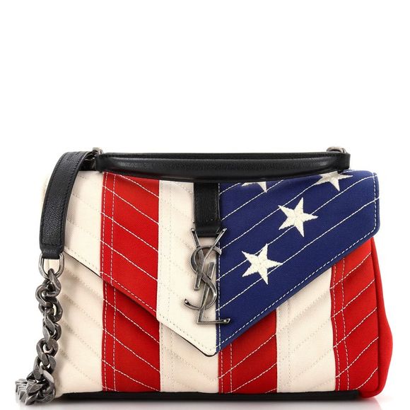 Saint Laurent | Bags | Saint Laurent American Flag Classic Monogram ...